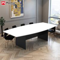 China Batch company multi person conference table, office large countertop, reception table, stable panel, customized table for sale