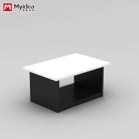 China Wood Contemporary Eco-Friendly Commercial Office Plate Type Panel Table Melamine 1200x600mm for sale
