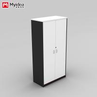 China Wooden Filing Cabinet 3 Drawer Lockable Office Storage High Cabinet 450lb Capacity for sale
