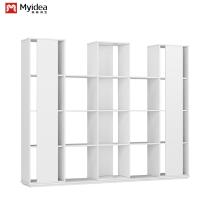 China Multi functional partition cabinet, office universal triamine board storage and storage display partition cabinet for sale
