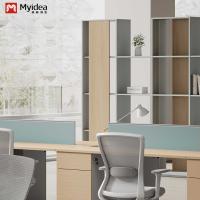 China Multi functional partition cabinet, office universal triamine board storage and storage display partition cabinet for sale