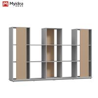 China Multi functional partition cabinet, office universal triamine board storage and storage display partition cabinet for sale