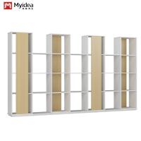 China Multi functional partition cabinet, office universal triamine board storage and storage display partition cabinet for sale