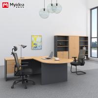 China L-Shaped Executive Desk, Melamine Board Material, Spacious Corner Workstation for Office for sale