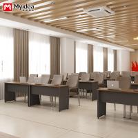 China Fixed Training Table Melamine Board Conference Room Desk 1800x900x750mm Office Meeting Use for sale