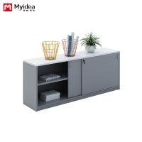 China Modern Office Sliding Door File Cabinet 450lb Capacity E0 Grade Particle Board for sale
