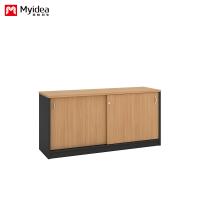 China Modern Office Sliding Door File Cabinet 450lb Capacity E0 Grade Particle Board for sale