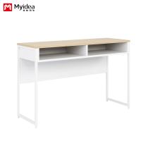 China Myidea Steel Legged Desk 1200x600x750mm Computer Desk for Apartments Dormitories Hotels for sale