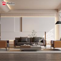 China Nordic Minimalism Leather Sofa Set Office Bedroom Sectional Design Metal Legs Single Triple Seat 770mm 1780mm for sale