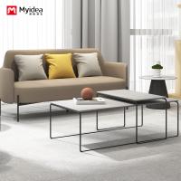 China Modern Office Leather Sofa Couch High Density Foam 1780mm Heavy Duty Reception Seating for sale