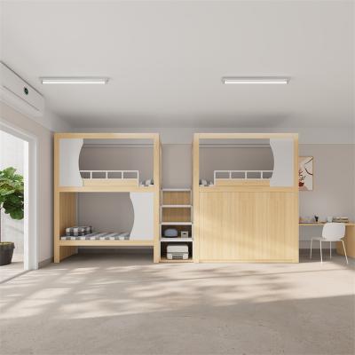 China High Stability Capsule Hotel Bed 4600x900x2400mm with 12mm Splints and 5cm Mattress - ISO9001 Certified for sale
