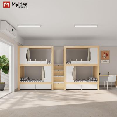 China Customizable Capsule Hotel Bed 4600x900x2400mm with VR Displays and 12mm Splints for sale