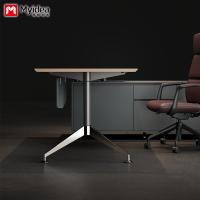 China Myidea Export and Foreign Trade Supervisor Desk L-shaped Boss Desk with Sub Cabinet Office Desk for sale