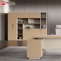China Light Colored Supervisor Desk, Single Person Writing Desk with Main Desk, Computer Desk for sale