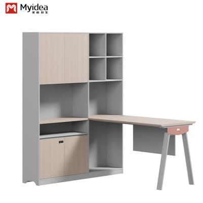 China Light Colored Supervisor Desk, Single Person Writing Desk with Main Desk, Computer Desk for sale