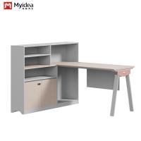 China Light Colored Supervisor Desk, Single Person Writing Desk with Main Desk, Computer Desk for sale