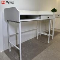 China Support customization Customizable Double-drawer Desk in Apartment Dormitory Melamine Board Material for sale
