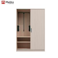 China Customizable File Cabinet for apartment Storage A Wardrobe for Nursing Homes with Adjustable Hanging Rods for Easy Access for sale