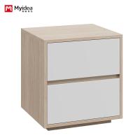 China Nightstand with Built-in Charging Ports – Durable Melamine-Faced Finish for Modern Bedside Convenience. for sale