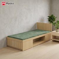 China Versatile Single Bed with Under-Bed Storage – Durable & Stylish, Suitable for Apartments, Boutique Hotels, and Guesthouses. for sale