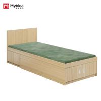 China Versatile Single Bed with Under-Bed Storage – Durable & Stylish, Suitable for Apartments, Boutique Hotels, and Guesthouses. for sale