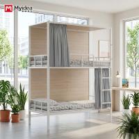 China All-Steel Frame Bunk Bed – Sturdy & Durable Construction for Long-Lasting Use in Apartments and Dormitories for sale