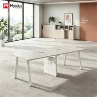 China Steel Office Furniture Meeting Table Modern Conference Desk Support customization for sale