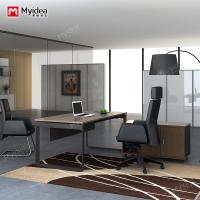 China Premium Executive Desk with Heavy-Duty Steel Legs and Sustainable Board Surface – A Perfect Balance of Power, Stability, and Eco-Conscious Design. for sale