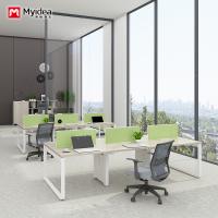 China Reinforced Steel-Legged Workstation with Integrated Screen – Sturdy, Private, and Built for Long-Term Office Use for sale