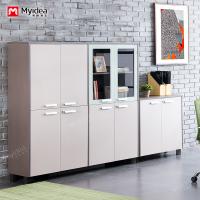 China Eco-Friendly File Cabinet with Glass Doors, Aluminum Handles, and Key Lock – Secure, Stylish, and Sustainable Office Storage. for sale