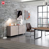 China Eco-Friendly File Cabinet with Glass Doors, Aluminum Handles, and Key Lock – Secure, Stylish, and Sustainable Office Storage. for sale