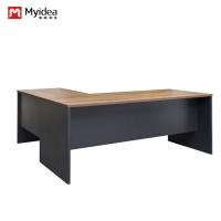 China Commercial-Grade Manager Workstation with Integrated Storage Unit – Reinforced Panel Construction, Ideal for Executive Suites and Private Offices. for sale