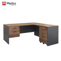 China Commercial-Grade Manager Workstation with Integrated Storage Unit – Reinforced Panel Construction, Ideal for Executive Suites and Private Offices. for sale