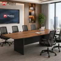 China Conference Table with Thickened Eco-Friendly Board Top – Durable, Sustainable, and Built for Heavy-Duty Meeting Use. for sale