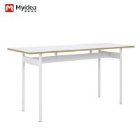 China Small Office Bar Table – Steel-Legged, Sturdy, and Perfect for Casual Meetings. for sale