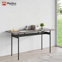 China Small Office Bar Table – Steel-Legged, Sturdy, and Perfect for Casual Meetings. for sale