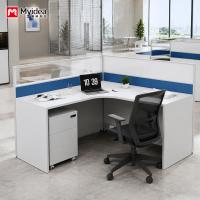 China Commercial-Grade Single Workstation with Integrated Privacy Panel – Reinforced Board Build, Ideal for High-Density Office Environments. for sale
