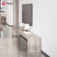 China Modern Minimalist TV Stand – All-Board Design with Thickened Eco-Friendly Panels, Sturdy, Durable, and Perfect for Homes, Apartments, and Commercial Spaces. for sale