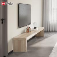 China Modern Minimalist TV Stand – All-Board Design with Thickened Eco-Friendly Panels, Sturdy, Durable, and Perfect for Homes, Apartments, and Commercial Spaces. for sale