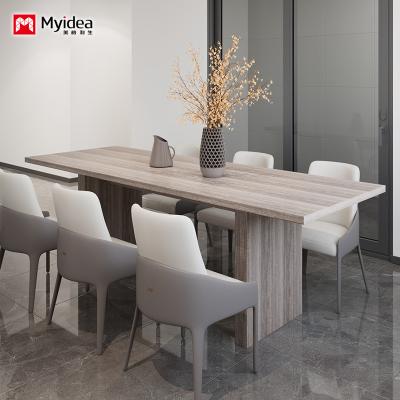 China Space-Saving Dining Table for Apartments – Sleek All-Board Design, Sturdy and Durable for Daily Meals and Small Gatherings. for sale
