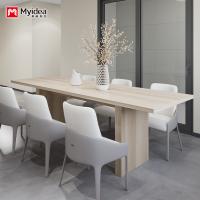 China Space-Saving Dining Table for Apartments – Sleek All-Board Design, Sturdy and Durable for Daily Meals and Small Gatherings. for sale