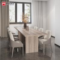 China Space-Saving Dining Table for Apartments – Sleek All-Board Design, Sturdy and Durable for Daily Meals and Small Gatherings. for sale