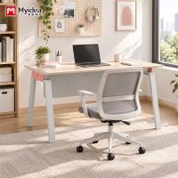 China Single Staff Desk with Steel Legs – Compatible with Mobile Pedestal Units for Flexible and Organized Workstations. for sale