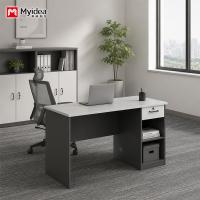China Single Staff Desk with Storage Side Cabinet – Made from Thickened Eco-Friendly Board for Durability and Everyday Office Use for sale