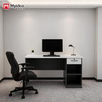 China Single Staff Desk with Storage Side Cabinet – Made from Thickened Eco-Friendly Board for Durability and Everyday Office Use for sale