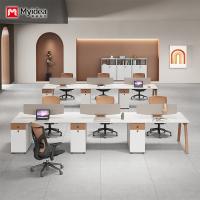 China Complete Employee Workstation Desk – Features a Spacious Storage Side Cabinet, Durable Steel Leg Support, Fully Integrated Power System with Outlets & USB Ports, and a Desktop Screen for Focuse for sale