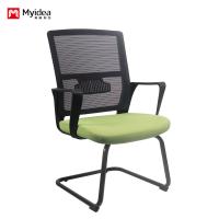 China Swivel Office Mesh Chair for Employees, High-Density Foam Seat, Air-Flow Mesh Back, Mute Universal Wheels, and Safe Height-Adjustable Gas Lift for sale