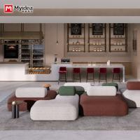 China Commercial Modular Reception Sofa in Fabric, Flexible Sectional Combination Design for Office Waiting Areas, Lounges & Break Rooms for sale