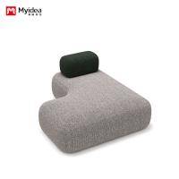 China Commercial Modular Reception Sofa in Fabric, Flexible Sectional Combination Design for Office Waiting Areas, Lounges & Break Rooms for sale