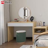 China Wholesale Modern Wood Desk with Drawers - Durable Panel Furniture - Source Factory Supply Simple Student & Office Table for sale